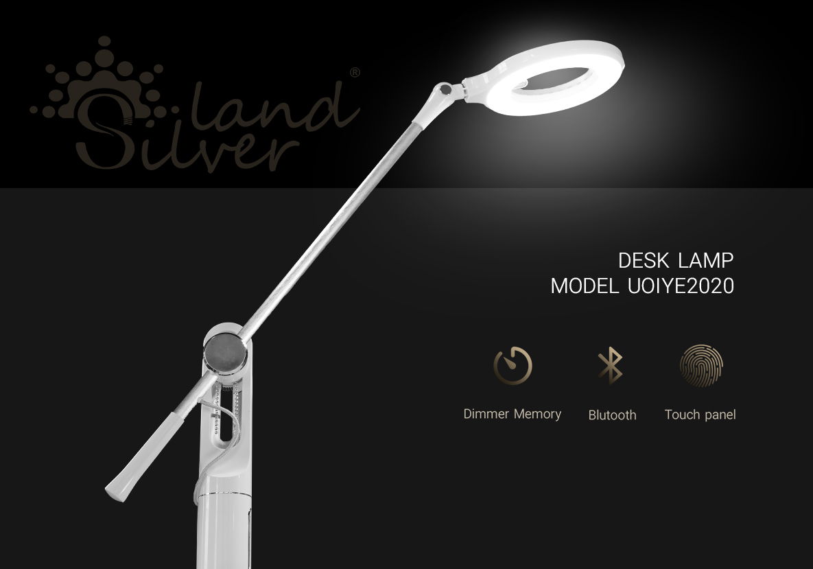 چراغ مطالعه مهندسی led مدل 1225 سیلورلایت (سفید) - سیلورلایت | Silverlight